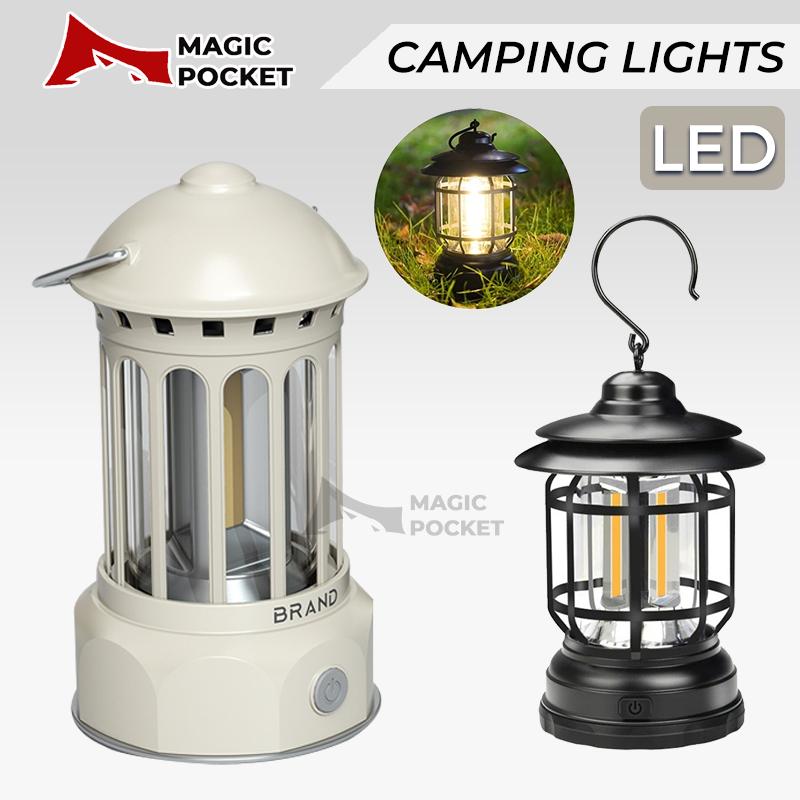 MAGIC POCKET Outdoor Vintage lamp Lampu Khemah Room Light Camping ...