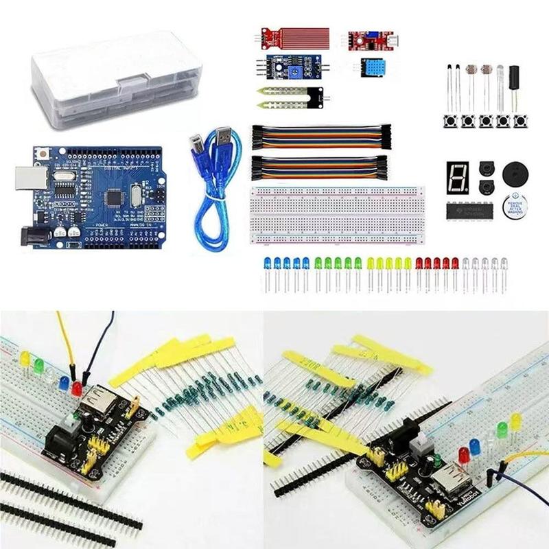 NEW Standard UNO R3 Kit DIY Learning Project Starter Kit Professional ...