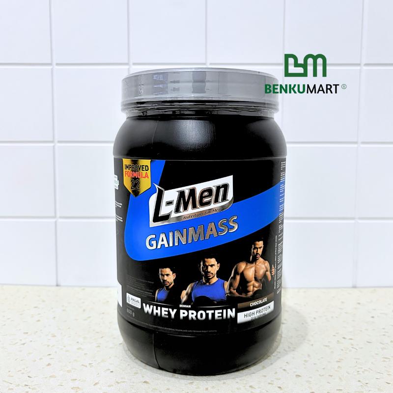 L-Men Gain Mass Chocolate (800 gr) | Lmen Gainmass Whey Protein ...