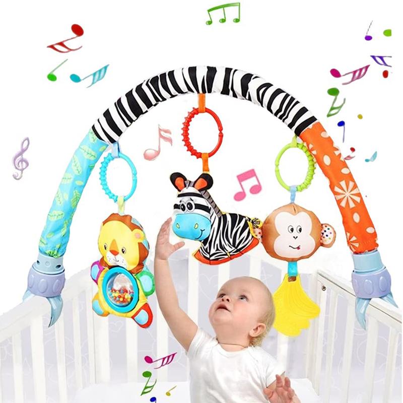 Baby Stroller Arch Toys Car Seat Bouncer Bar Mobile Bassinet - TikTok ...