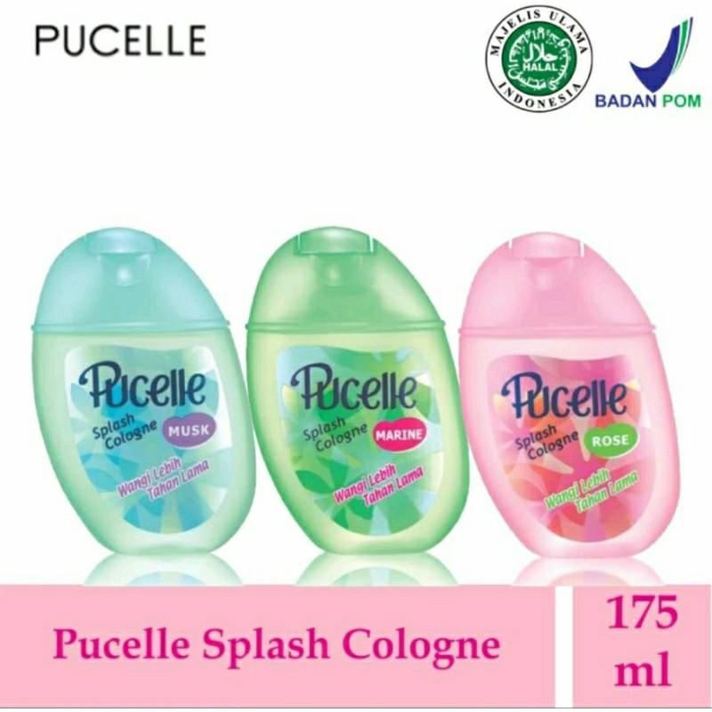 Pucelle Splash Cologne 175 ml Body Cologne | Syahla Cosmetik - Shop | Tokopedia