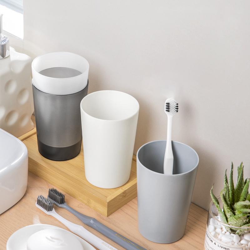 Simple Toothbrush Cups Wash Cups Drinking Cups Home Brushing - TikTok ...
