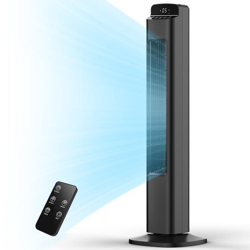 Cowsar Fan for Bedroom, Quiet Floor Fan, Oscillating Tower Fan - TikTok ...