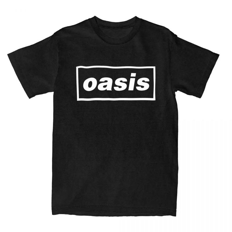 T ShirtO-Oasis Rock Band Logo T-Shirts for Men British Music - TikTok ...