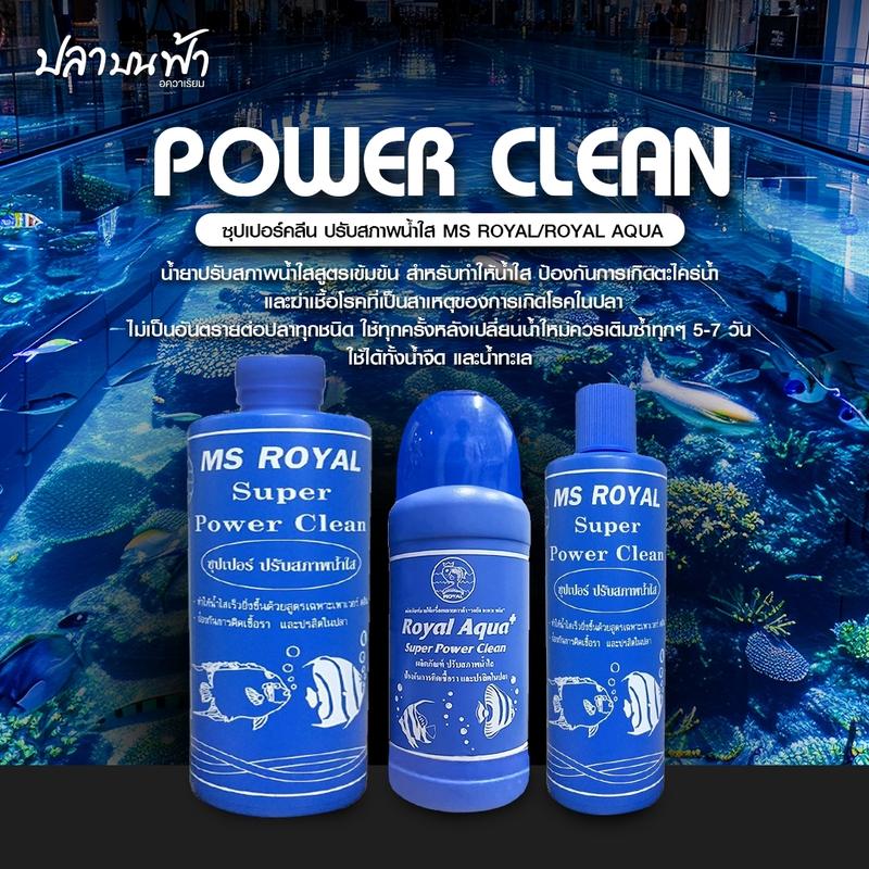 MS ROYAL Super Power Clean ซุปเปอร์ปรับสภาพน้ำใส ทำให้น้ำใสเร็วยิ่งขึ้น ...