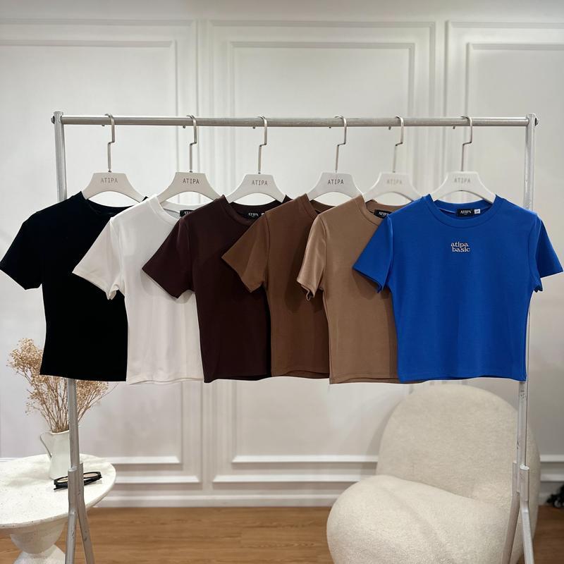 Atipa Basic Top เสื้อเบสิคปัก Atipa - TikTok Shop Thailand