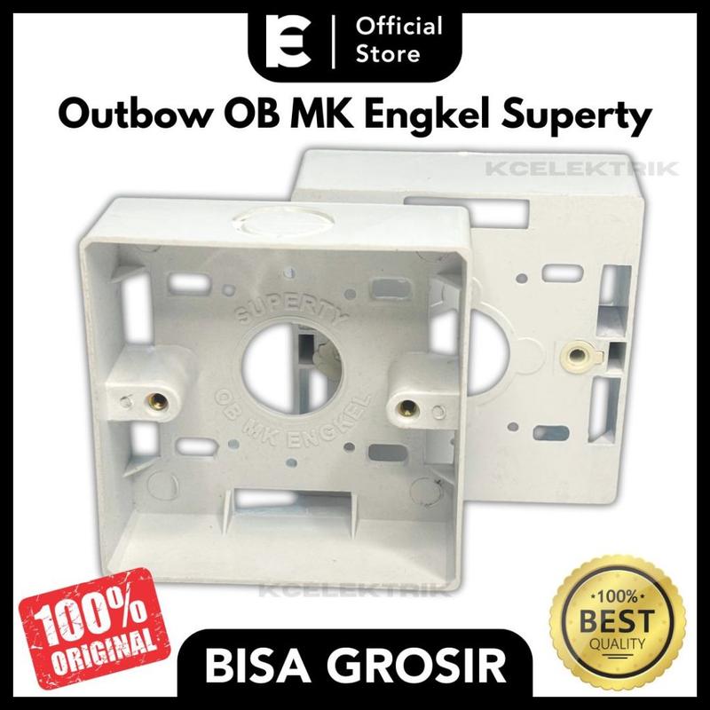 Outbow Dus Doos OB MK Engkel Superty Dudukan Stop Kontak untuk ...
