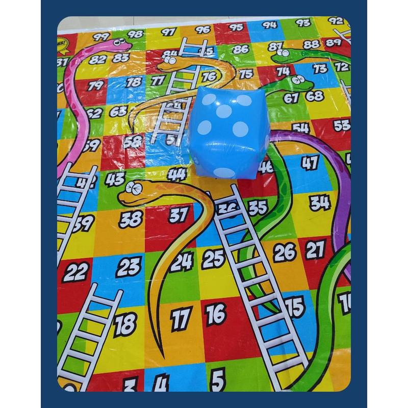 Inflatable 30X30cm Toy Number Dice For Party Games Dadu Plastik ...