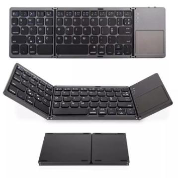 Foldable Wireless bluetooth Keyboard 3 Layers with Touchpad, - Shop ...