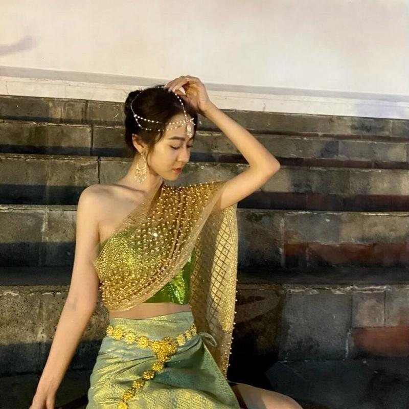 [8663 People Collected] Dai Ethnic Clothing for Women, Xishuangbanna ...