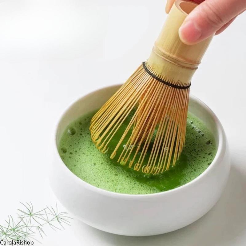Matcha Whisk Plastik Pengaduk Teh Hijau Pengaduk Minuman Bubuk Sikat ...
