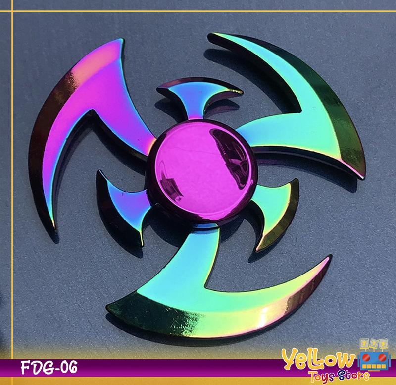 Fidget Spinner Rainbow Metal Ninja-FDG-06 - Shop | Tokopedia
