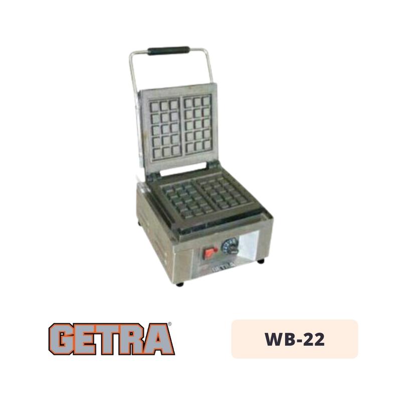 MESIN PEMBUAT WAFFLE KOTAK GETRA WB-22 SQUARE WAFFLE BAKER MAKER - Shop ...