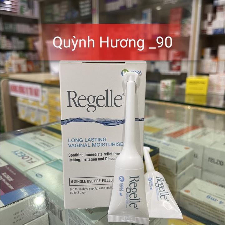 Gel giúp dưỡng ẩm vùng kín REGELLE hộp 6 tuýp ( Che tên sản phẩm - TikTok Shop Vietnam
