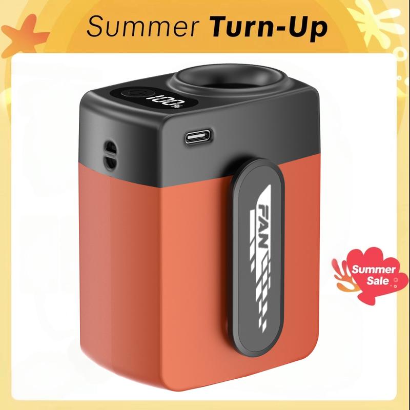 FG09 9V Turbo Brushless Motor Fan | 17500 RPM | Dual 3000mAh Batteries ...