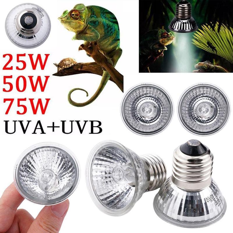 Heating And Insulation Lamp For Reptile Tortoise UVA+UVB 3.0 - TikTok ...