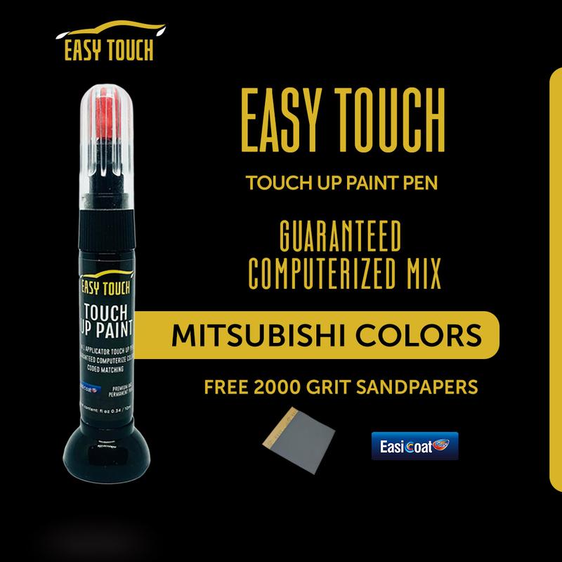 EASY TOUCH UP PAINT PEN FOR MITSUBISHI (X08 X37 P19 P57 A02 A66 ...