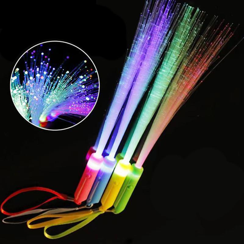 (Ready Stock) 1PC LED Flashing Stick Glowing Fiber Optic Stick - TikTok ...