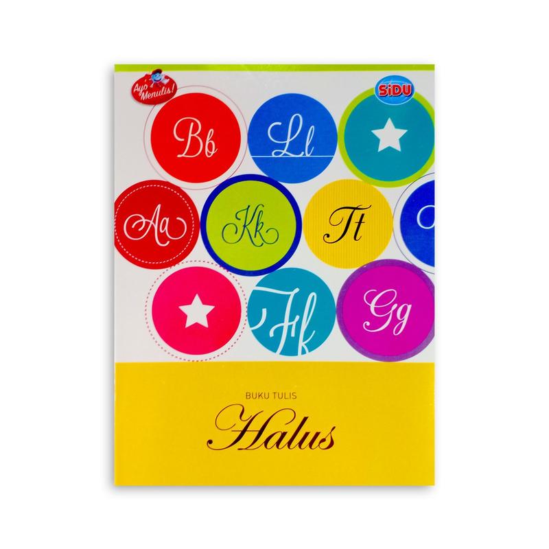 Buku Tulis Sidu Halus HLS Isi 38 Lembar / Buku Garis Tiga / Buku Elok ...