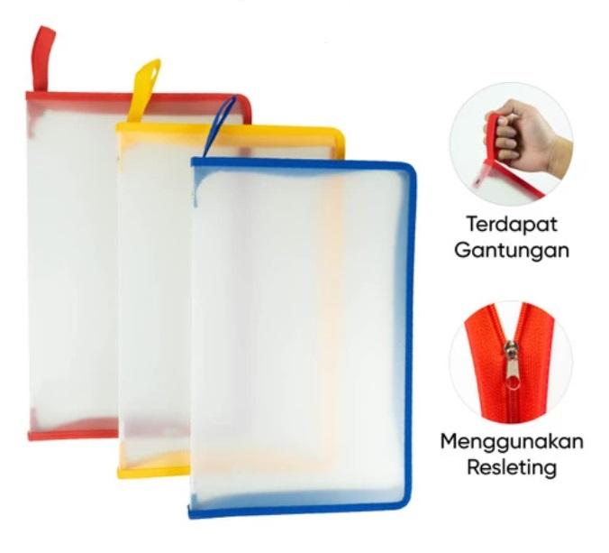 MAP ZIPPER FOLIO SLETING / MAP SELETING JARING / RESLETING FILE - Shop ...
