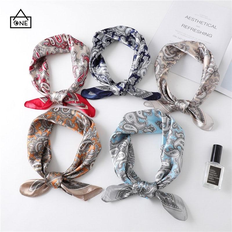 【Windwind】Fashion Leopard Print Satin Head Scarf Hair Bands for ...
