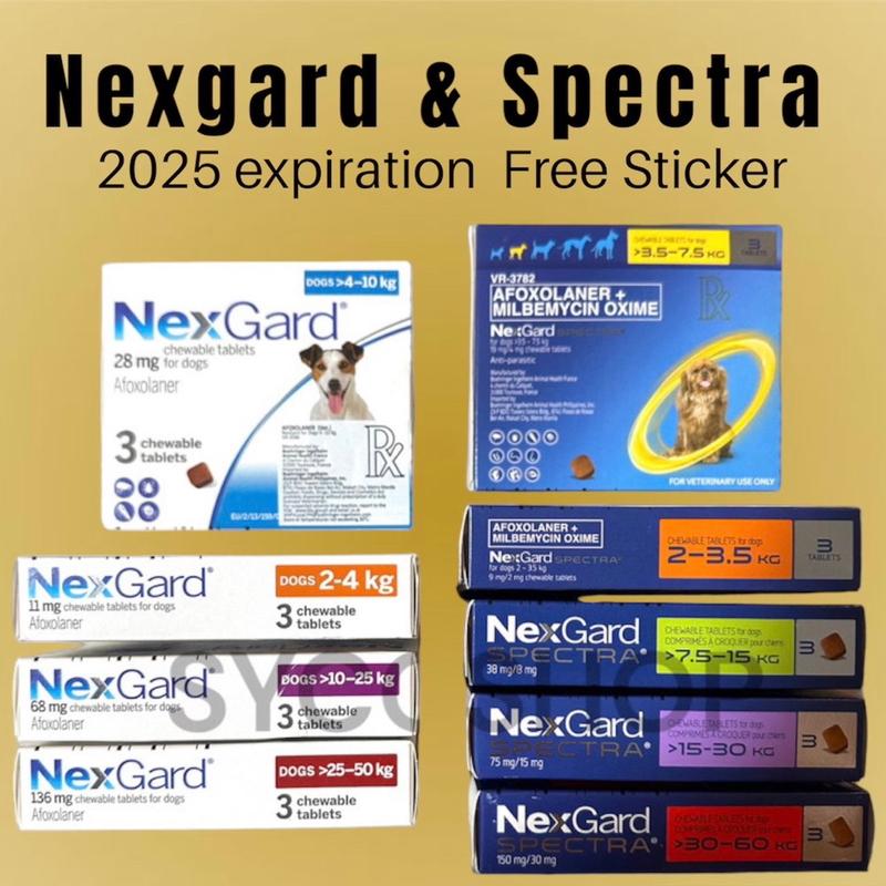 Nexgard & Spectra Chewable Tablet ( per box & Per Tablet) - TikTok Shop ...