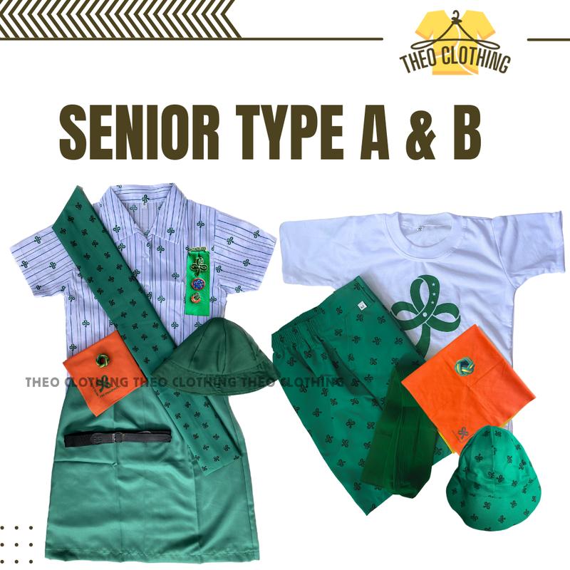 Senior Scout Type A & B Complete Set of Scouting Uniform | Theo ...