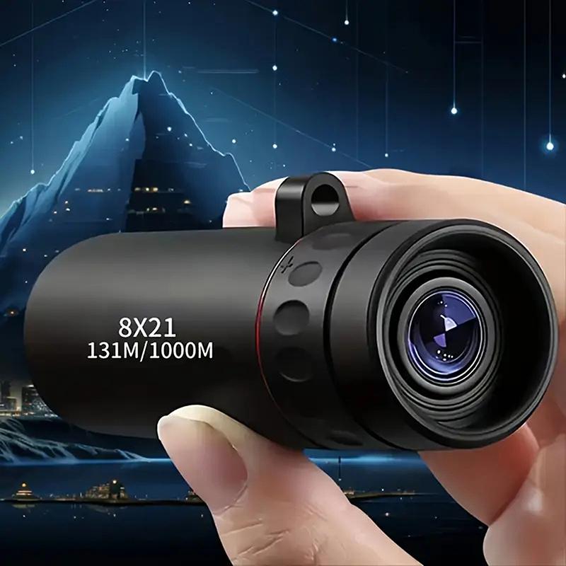 Portable 8*21 Zoom Monocular Telescope Folding Long Distance - TikTok ...