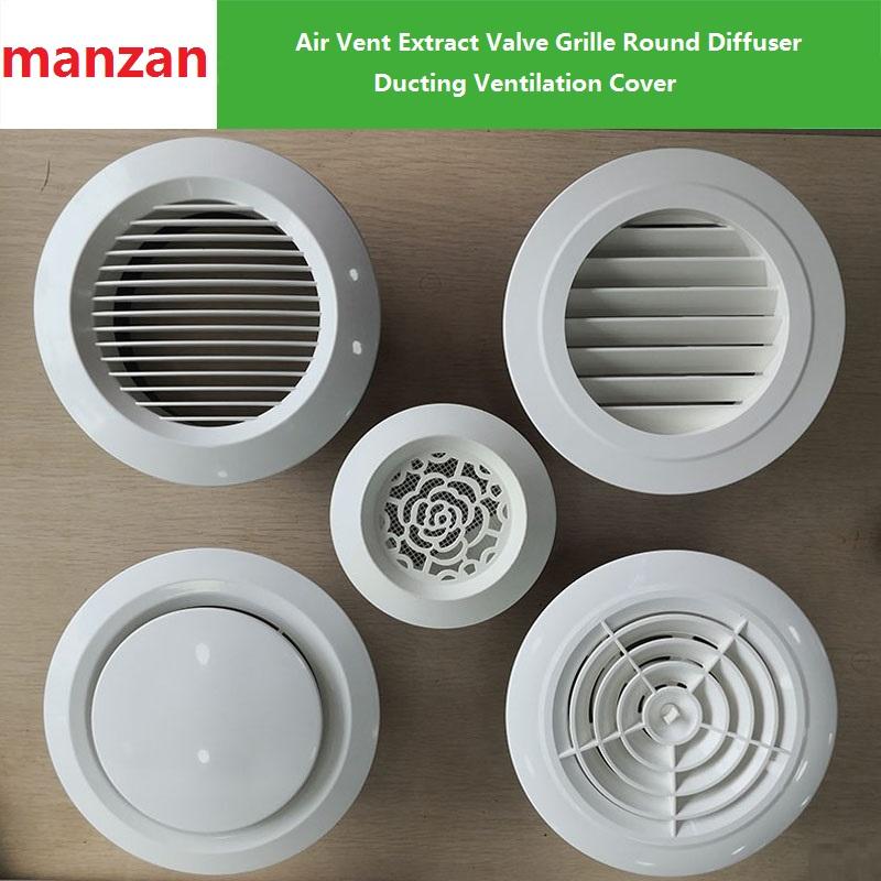 Manzan Air Vent 100mm 4inch / 150mm 6inch / 200mm 8inch Extract ...