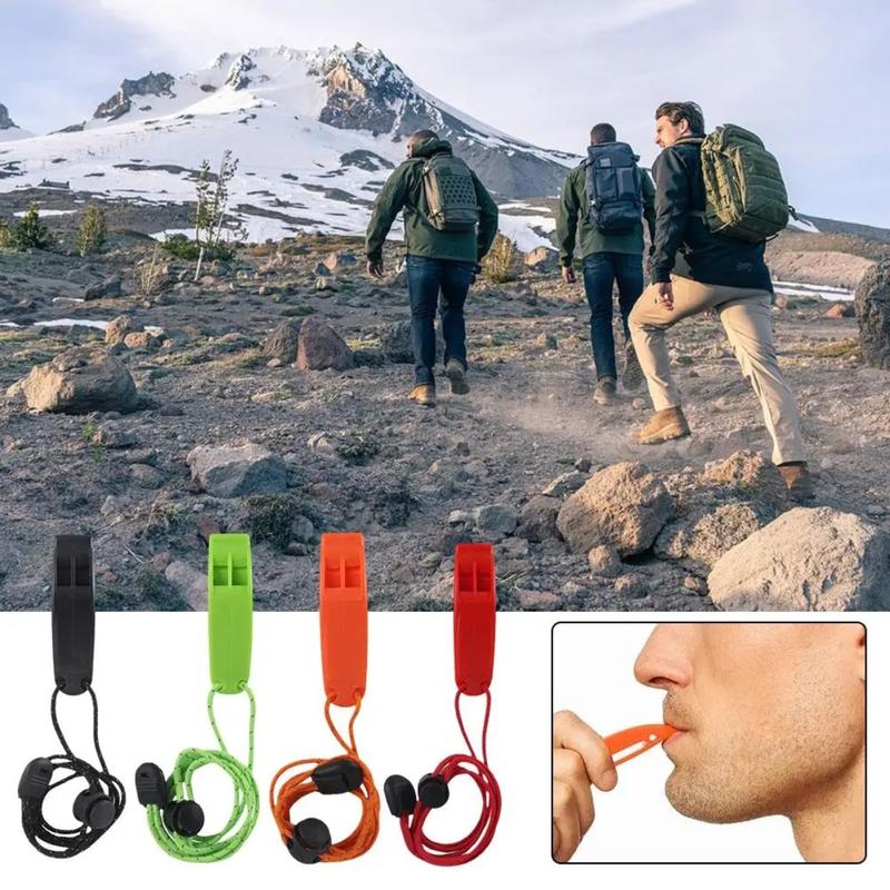2-Frequency Outdoor Survival Whistle Portable High Multi-function ...