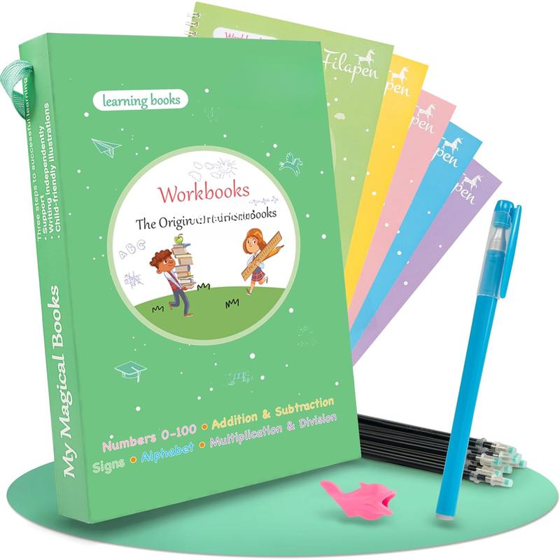 5 count workbook - Copybooks for - Grooved workbook - handwriting ...