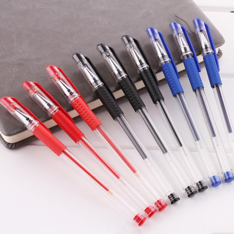 Pen Dakwat Gel Plastik, Lonever, 0.5mm, Bekalan Sekolah dan Pejabat ...