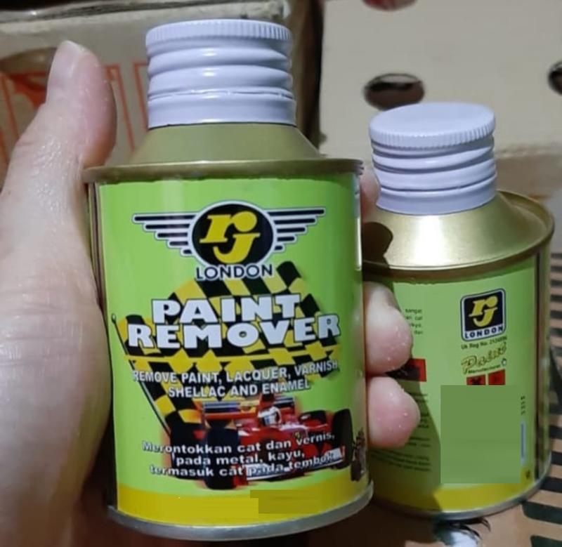 Paint Remover RJ London Pembersih dan Perontok Cat RJ London 100 gr ...