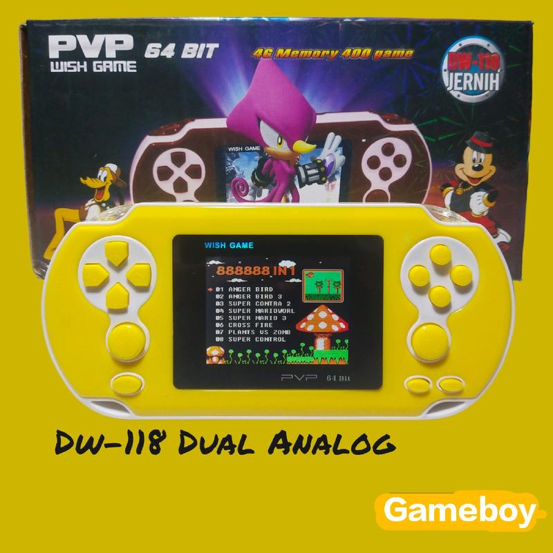 Gameboy anak Dual Analog Layar Jernih Gamepad - Shop | Tokopedia