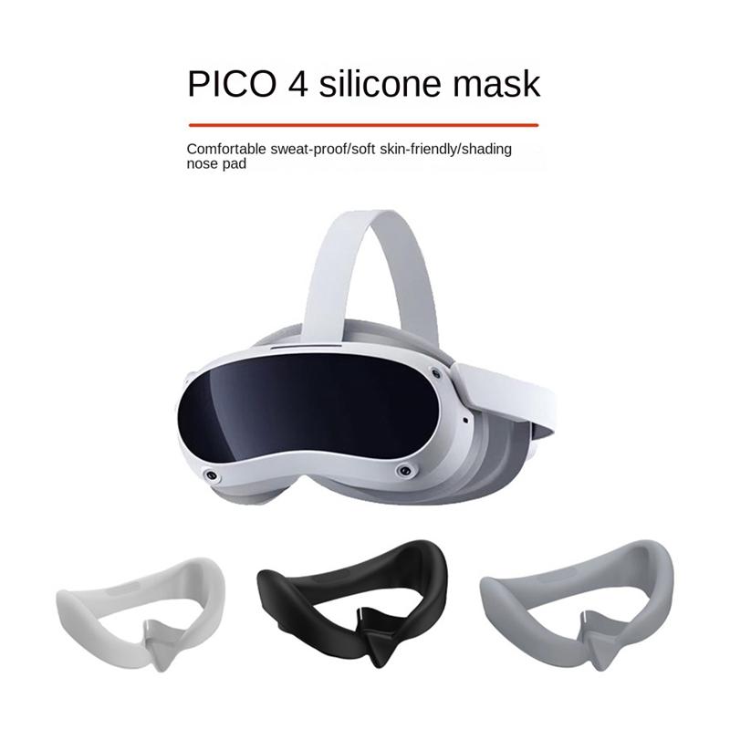 Eye Pad for Pico 4 Silicone Replacement Face Mask Protective - TikTok ...