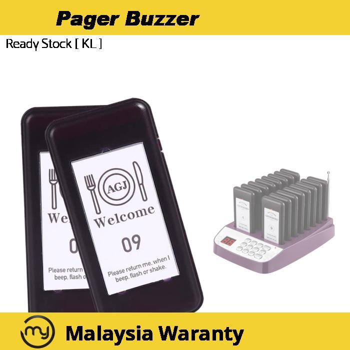 Pager Buzzer for Wireless Calling System Rechargeble (Pager Only ...