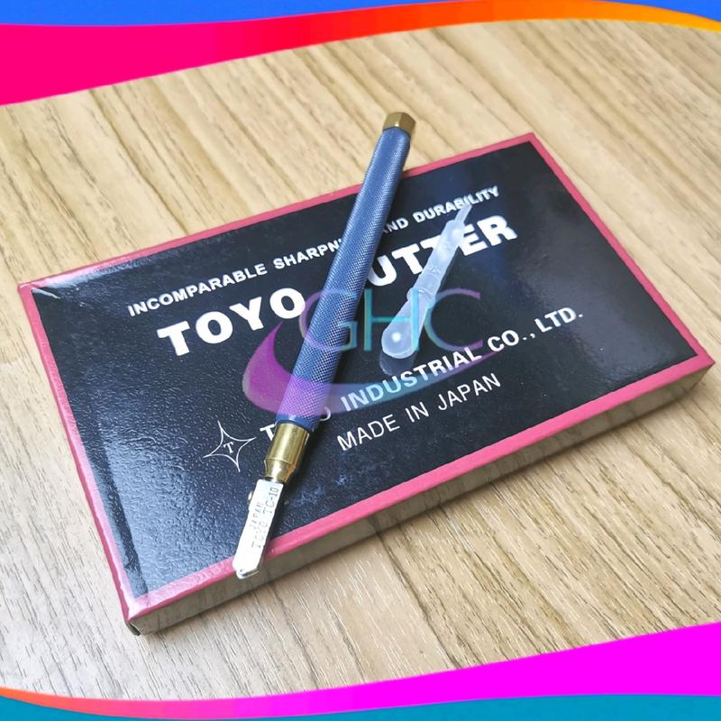TOYO TC 10 Alat Pemotong Kaca Toyo Cutter Pisau Kaca TC-10 Original ...