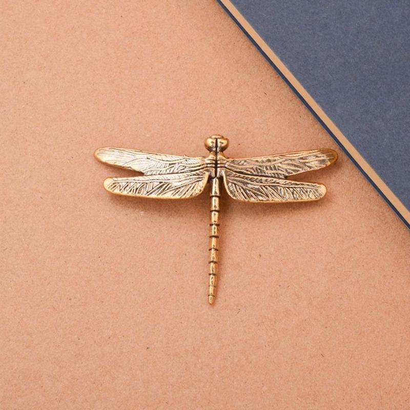 Animal Craft Vintage Brass Dragonfly Figurines Copper Elegan - TikTok ...