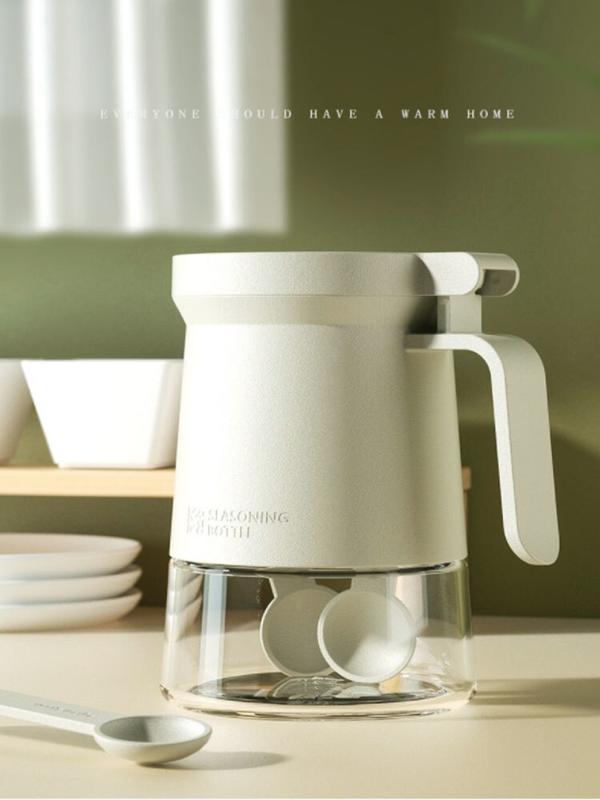 Kitchen Seasoning Bottle With Quantitative Spoon Moisture-Proof ...