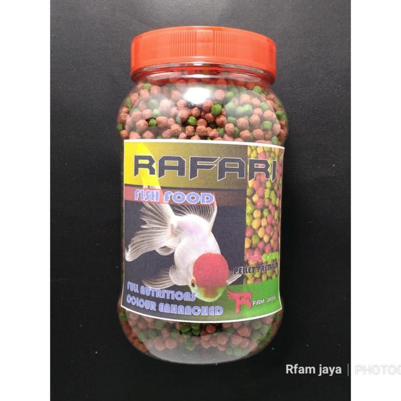 RAFARI FISH FOOD 200 GRAM 2MM PAKAN IKAN HIAS KOI MAS KOKI - Shop | Tokopedia