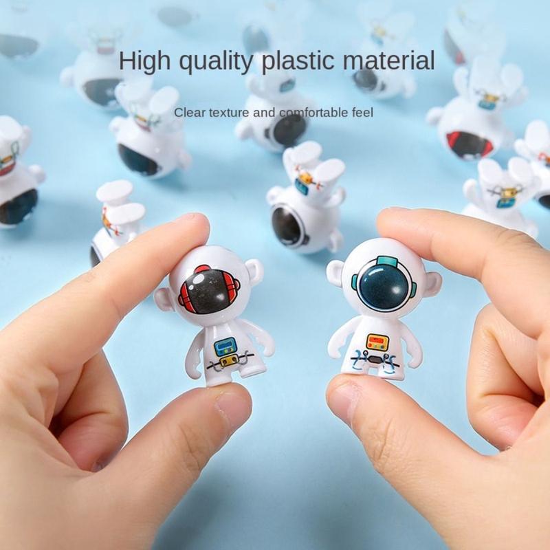10pcs Pinata Toys Spaceman Inverted Mini Tumbler Toy Swing Astronaut ...