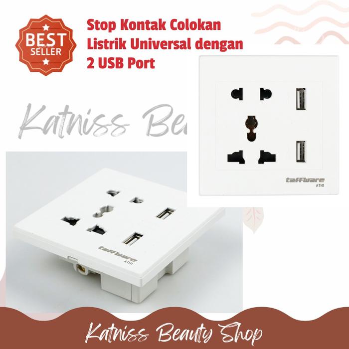 Jual Stop Kontak Colokan Listrik Wall Socket Dinding Tembok UK EU US ...