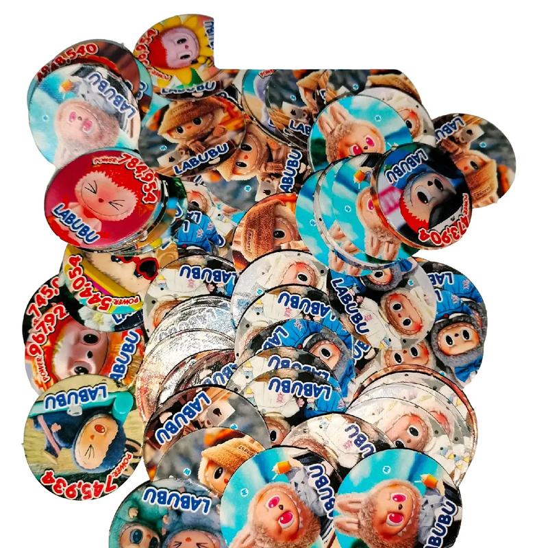 labubu character pog card 95pcs/pack pogs - TikTok Shop Philippines