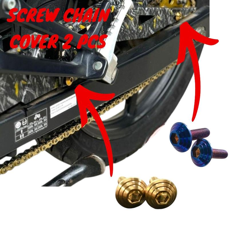 SCREW CHAIN COVER Y16ZR Y15ZR RS150 RSX150 LC135 LCV8 - TikTok Shop ...