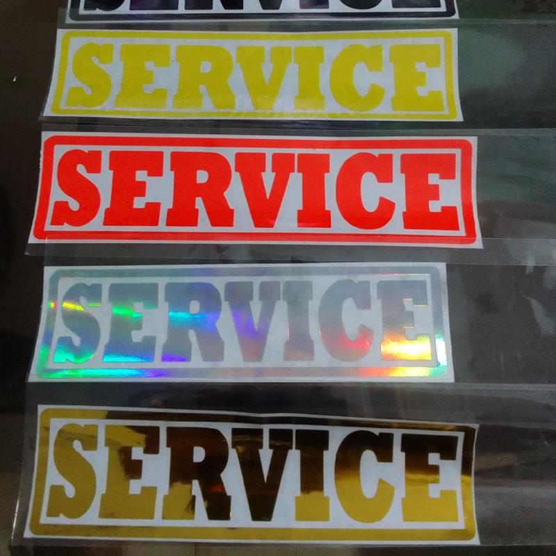 PRIVATE AND SERVICE CAR STICKERS MOTOR EBIKE SERVICE CAR SERVICE ...