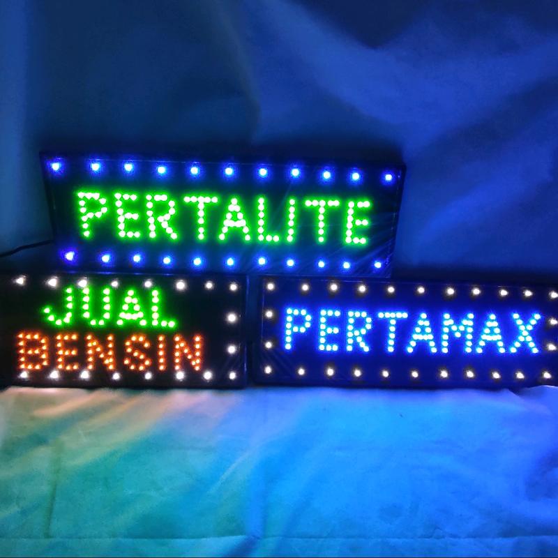 tulisan lampu led custom / reques tulisanya by huruf - Shop | Tokopedia