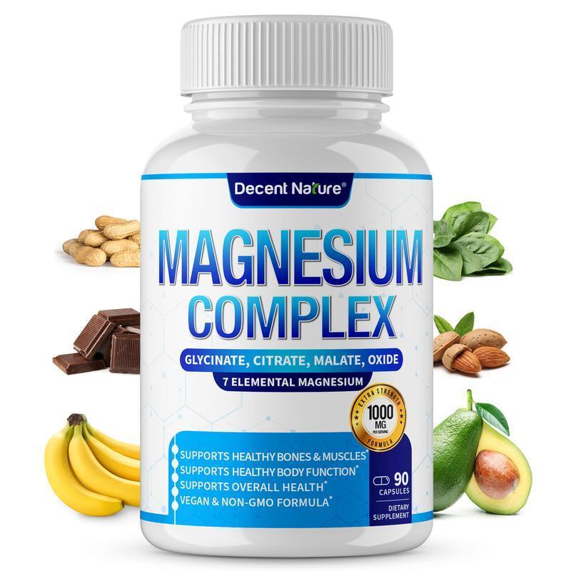 Magnesium Complex 7 Essential Magnesium Supplement Fitness Edible ...