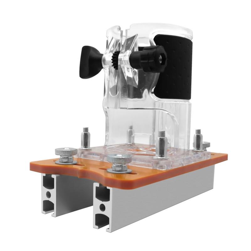 Wood Router Base 2 in 1 Wood Palms Router Base Router Slot Bracket ...