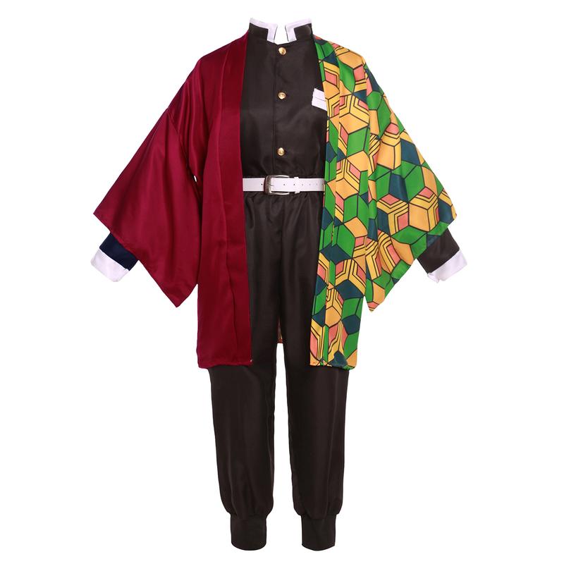 Giyuu Cosplay Costume Giyuu Tomioka Kimetsu no Yaiba Cosplay - TikTok Shop