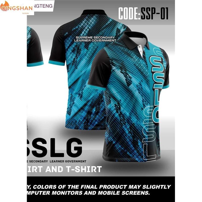 [Free customization] 2024 SSLG fully sublimated polo shirts for - TikTok Shop Philippines